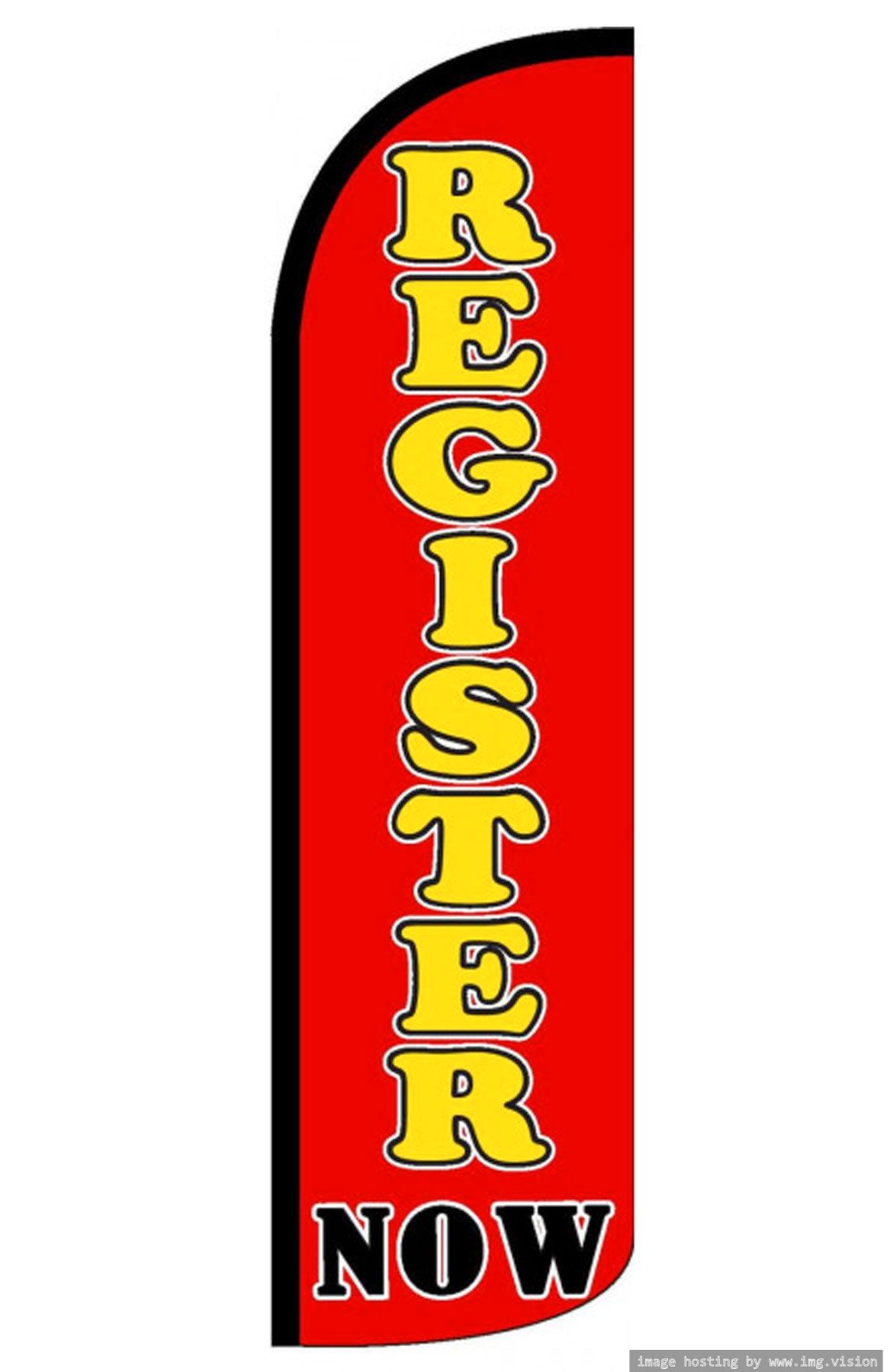 Register Now Windless flag Without Pole Advertisement /Business Flags ...