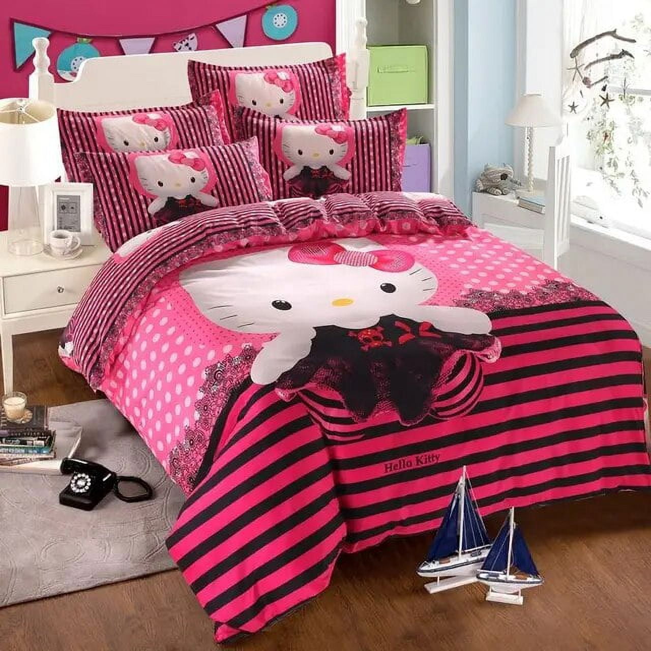 Click here for Sanrio Hello Kitty Bedding Four Piece Set Cotton K... prices