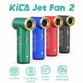 KiCA Electric Air Blower Portable Fan Rechargeable Duster Clean ...