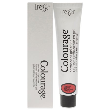 Colourage Permanent Gel Color - 7R Light Red Orange by Tressa for ...