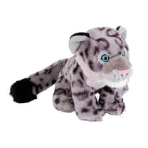 Wild Republic Cuddlekins Eco Mini Snow Leopard Cub Stuffed Animal, 8 ...