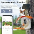 PerchMe Smart Bird Feeder with Camera (Mango Tango Awning), SF-BF-MT01 ...