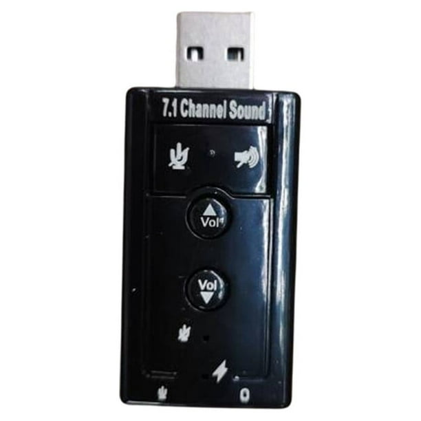 tredstone USB7.1 Channel Sound Adapter Driverless External Stereo Card ...