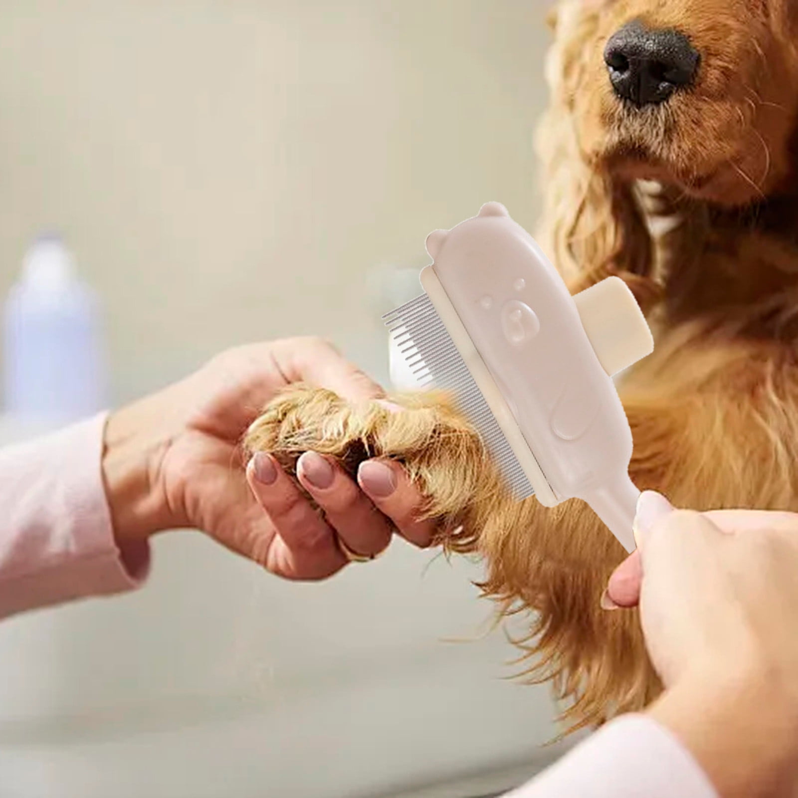 Click here for Vivavault Cat Deshedding Comb With Push Button Hai... prices