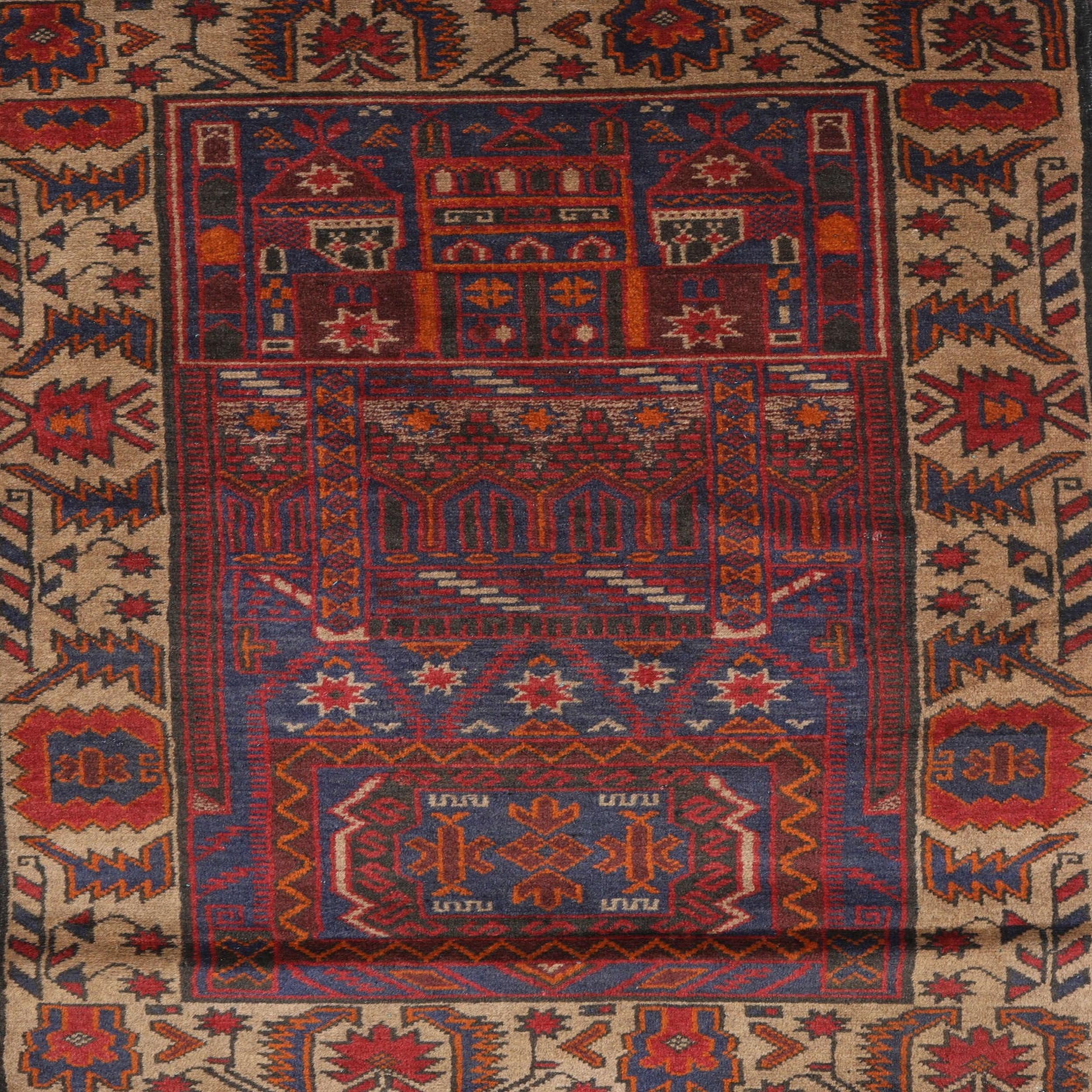 Ahgly Company Indoor Square Traditional Chestnut Brown Persian Area ...