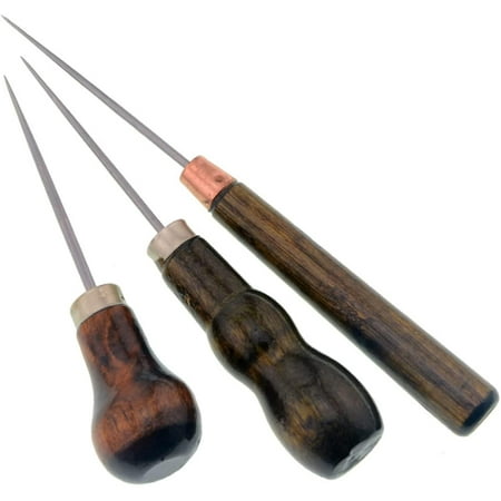 Zc Awl Tool Wood Leather Craft Awl Leather Sewing Tools Awl Tool Sewing ...