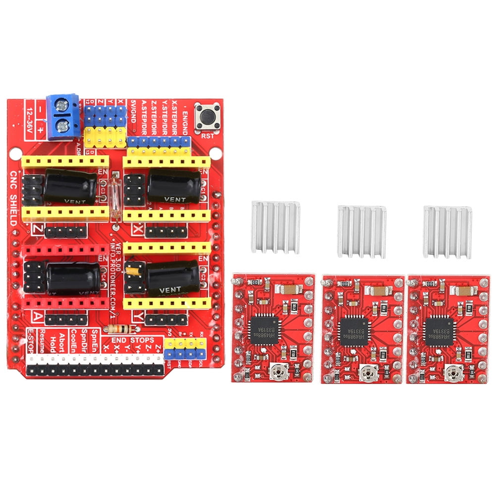 Buy 3D Printer V3 4 Pin Connectors CNC Expansion Board Drive Expansion ...