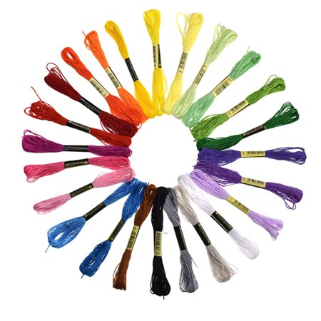 thinson Cross Stitch Cotton Thread Embroidery Floss Bracelet Yarn ...