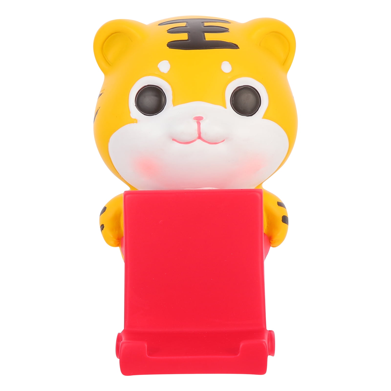 Simple Phone Holding Rack Tiger Design Phone Stand Lovely Desktop Phone ...