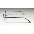 DANA BUCHMAN PAMELA HALF-RIMLESS LIGHT WEIGHT VISION CARE EYEGLASS ...