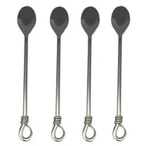 Gourmet Settings Silver Tear 18/10 Stainless Iced Beverage Spoon (Set ...