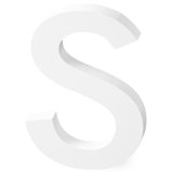 8 Pack: 5.5" White MDF Letter by Make Market® - Walmart.com