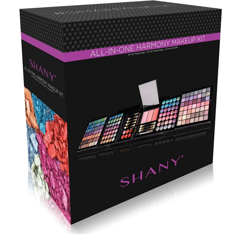 SHANY Harmony Makeup Kit Ultimate Colors Eyeshadows Lip gloss Blush Applicators Gift Idea Walmart