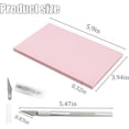 5 Pack Rectangular Rubber Stamp Carving 4x6 Linoleum Blocks for ...