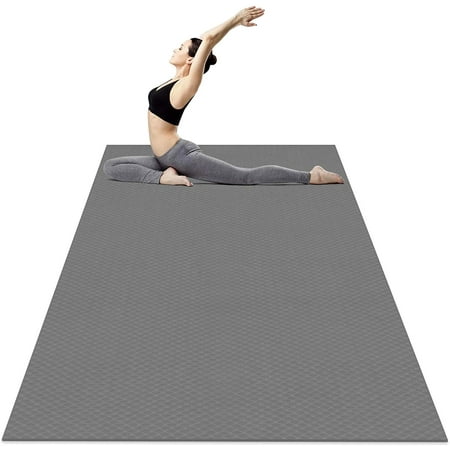 Large Exercise Mat 72'' x 48'' (6'x4') x6mm for Pilates Stretching ...