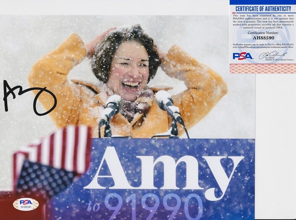 Amy Klobuchar Senator Signed Autograph 8x10 Photo PSA/DNA COA #5 ...