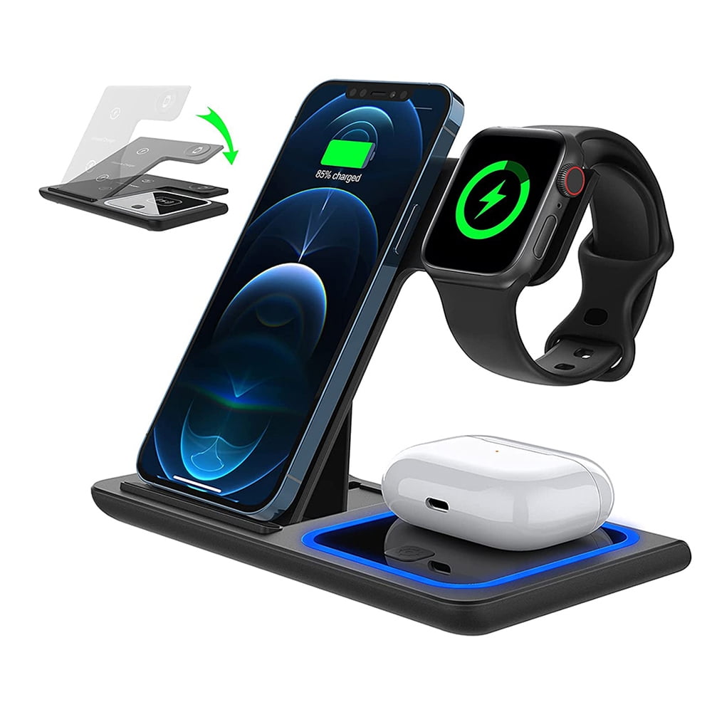Click here for Leining 3 In 1 Fast Wireless Charging Station  Fol... prices