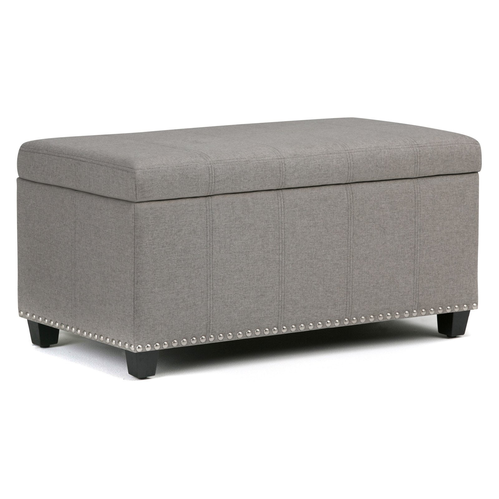 Simpli Home Amelia Storage Ottoman Bench - Walmart.com - Walmart.com