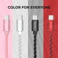 Liquipel Powertek Twizzler USB-C to USB-C - Pink - Walmart.com