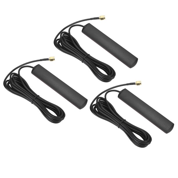 Patch Antenna,3pcs WIFI Patch Antenna Router Extension Cable Antenna ...