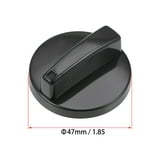 Uxcell Timer Knobs Range Replacement Knobs Time Control Knob Cross ...
