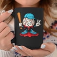 Baseball Drip For Boys Ice Cream Drip Baseball Sport Lover Coffee Mugs ...
