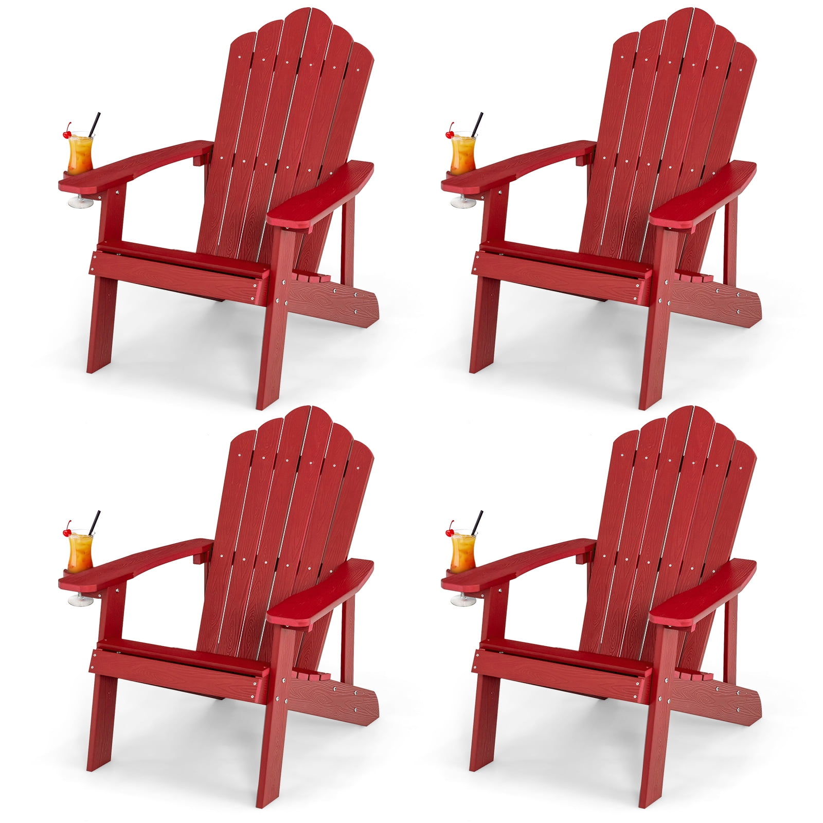 Click here for Patiojoy 4pcs Adirondack Chair Hips Adirondack Cha... prices