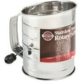 Norpro Hand Crank 3-Cup Stainless Steel Flour Sifter #136 - Walmart.com