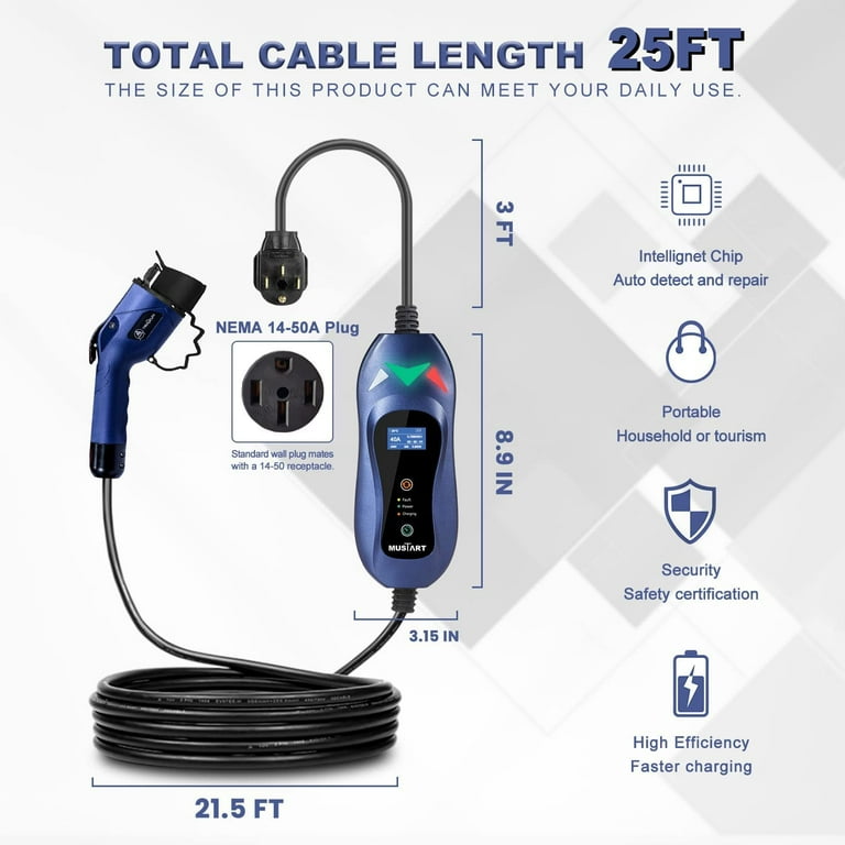 Mustart Level 2 Portable Ev Charger Store | msic.org Mustart Level 2 Portable Ev Charger Store | msic.org