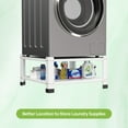 "GangMei 28"" Laundry Pedestal, Universal Fit, 700lbs Capacity, Washer ...