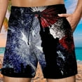 Chenyuanyuan Board Shorts Menssummer Menswear Creative Flag 3d Printed