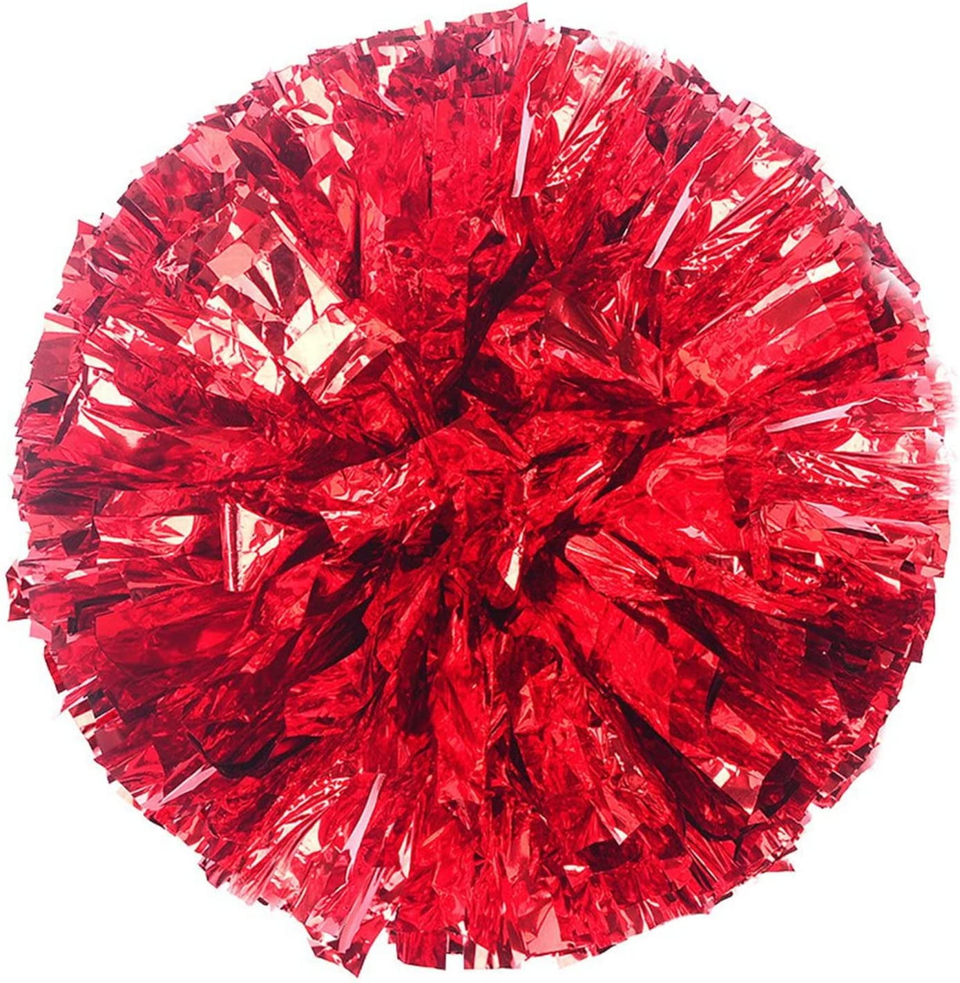 XXMU 2 Pack Cheerleader Pom Poms Sports Dance Cheer Plastic Pom Poms ...