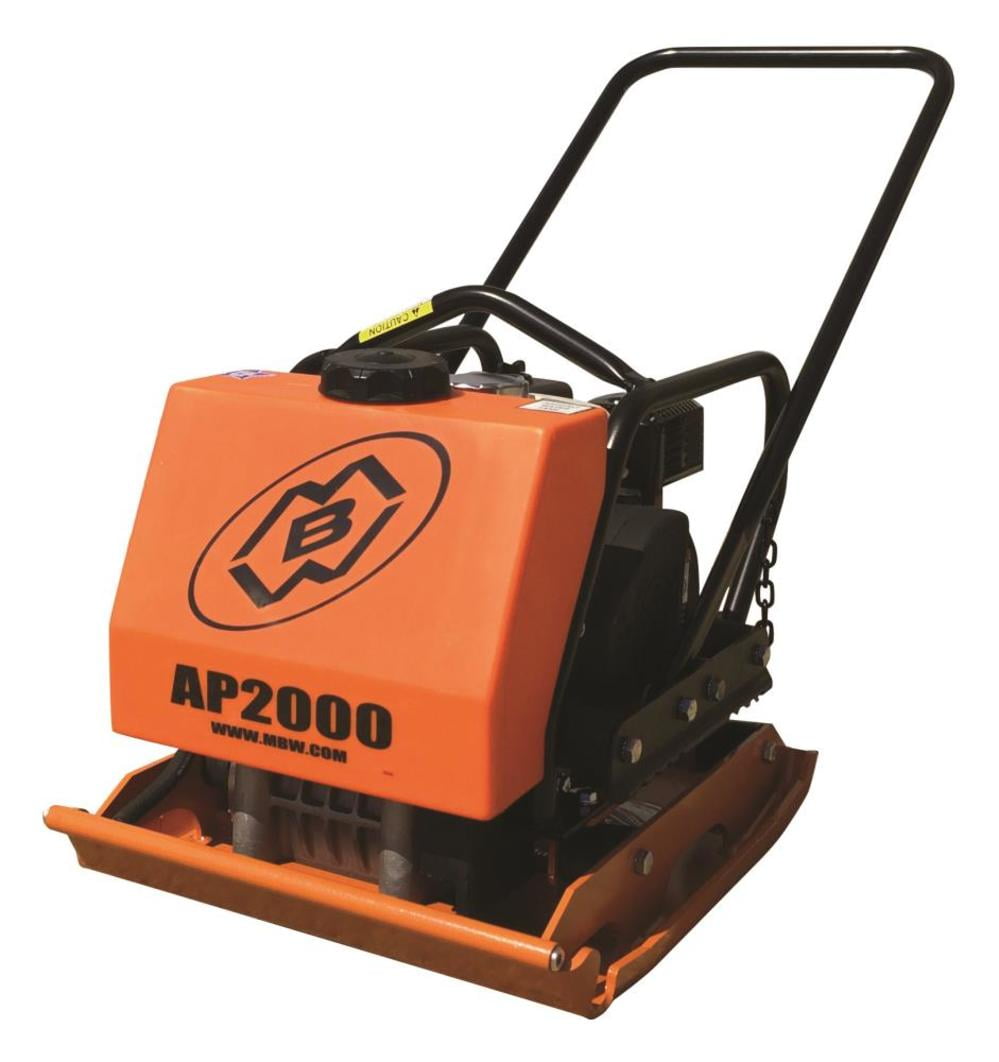 Mbw Ap2000 168Lb Plate Compactor With Water Tank And Honda Gx160 Engine ...