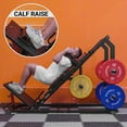 syedee Leg Press Hack Squat Machine with Linear Bearing, Lower Body ...
