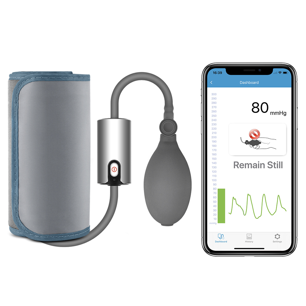 Wellue Manual Blood Pressure Monitors Portable Bluetooth Upper Arm BP Wellue Manual Blood Pressure Monitors Portable Bluetooth Upper Arm BP