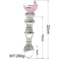 Crystal Glass Sex Toyclitoral Stimulator Glass Dildo With Anal Plugs Glass Pleasure Md6