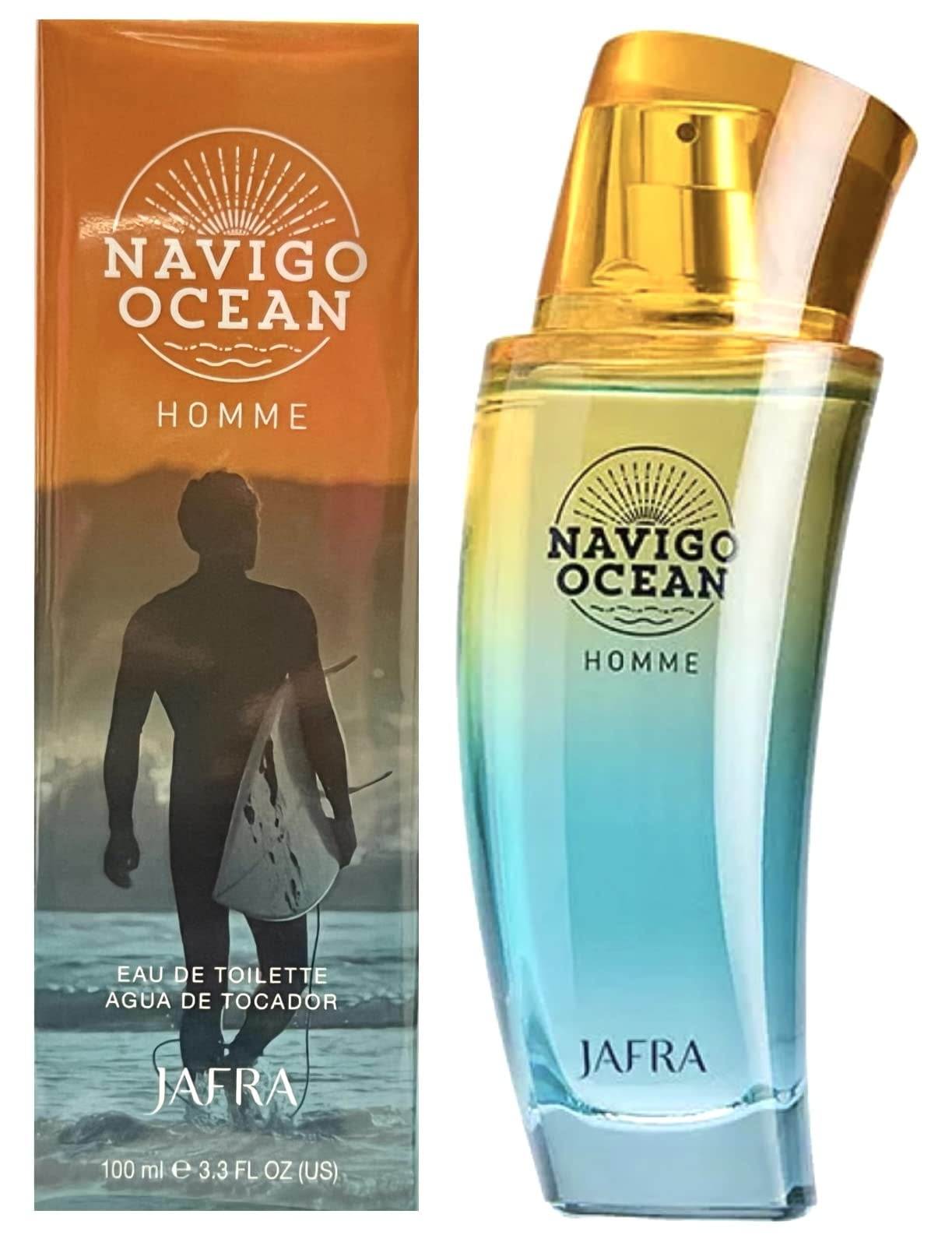 Perfume JAFRA NAVIGO Eau de Toilette, 5 frascos de muestra de 1 ml cada ...