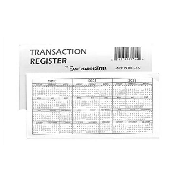 Transaction Registers
