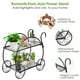 Costway Heavy Duty Metal Flower Cart Pot Rack Plant Display Stand ...