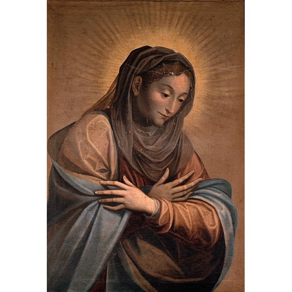 Virgin Mary Oil Painting