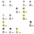 Lapel Nurse Watch with Silicone Brooch Clip On Design for Quick Time ...