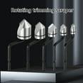 MOMOJIA High Speed Steel Handheld Chamfer Bit for Deburring and ...
