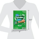 Great Value Mini Alphabet Cookies, 1 oz, 10 Snack Packs - Walmart.com
