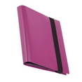 Rushawy 4 Pockets Trading Card Carrying Binder Card s for Single pink ...