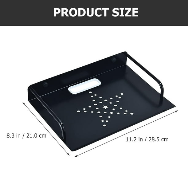 projector stand, Wall Mounted Small Projector Shelf Metal Router Rack ...