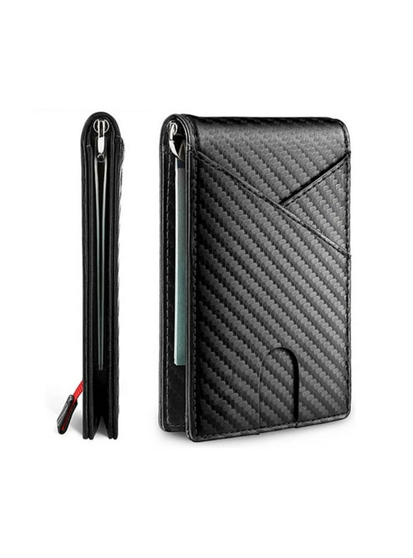 Mens Wallet Money Clip Inside