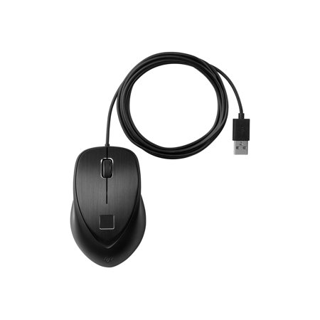 HP Fingerprint - Mouse - laser - 3 buttons - wired - USB - for ...