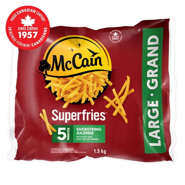 McCain® Superfries® 5 Minute Shoestring Fries, Made in Canada from ...