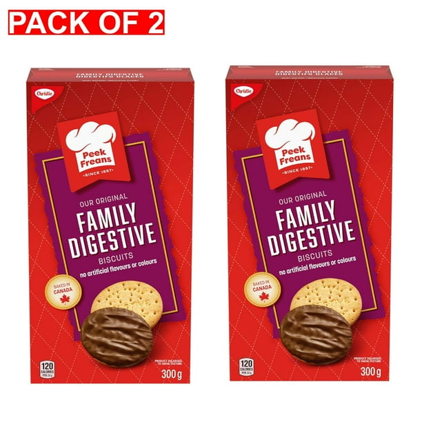 Christie Peek Frean Family Digestive, 300g (Pack of 2) - Walmart.ca