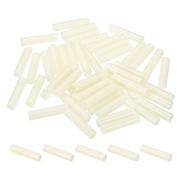 Uxcell 3.2mm ID x 7mm OD x 2mm L Round Spacers Washers, 200 Pack ABS ...